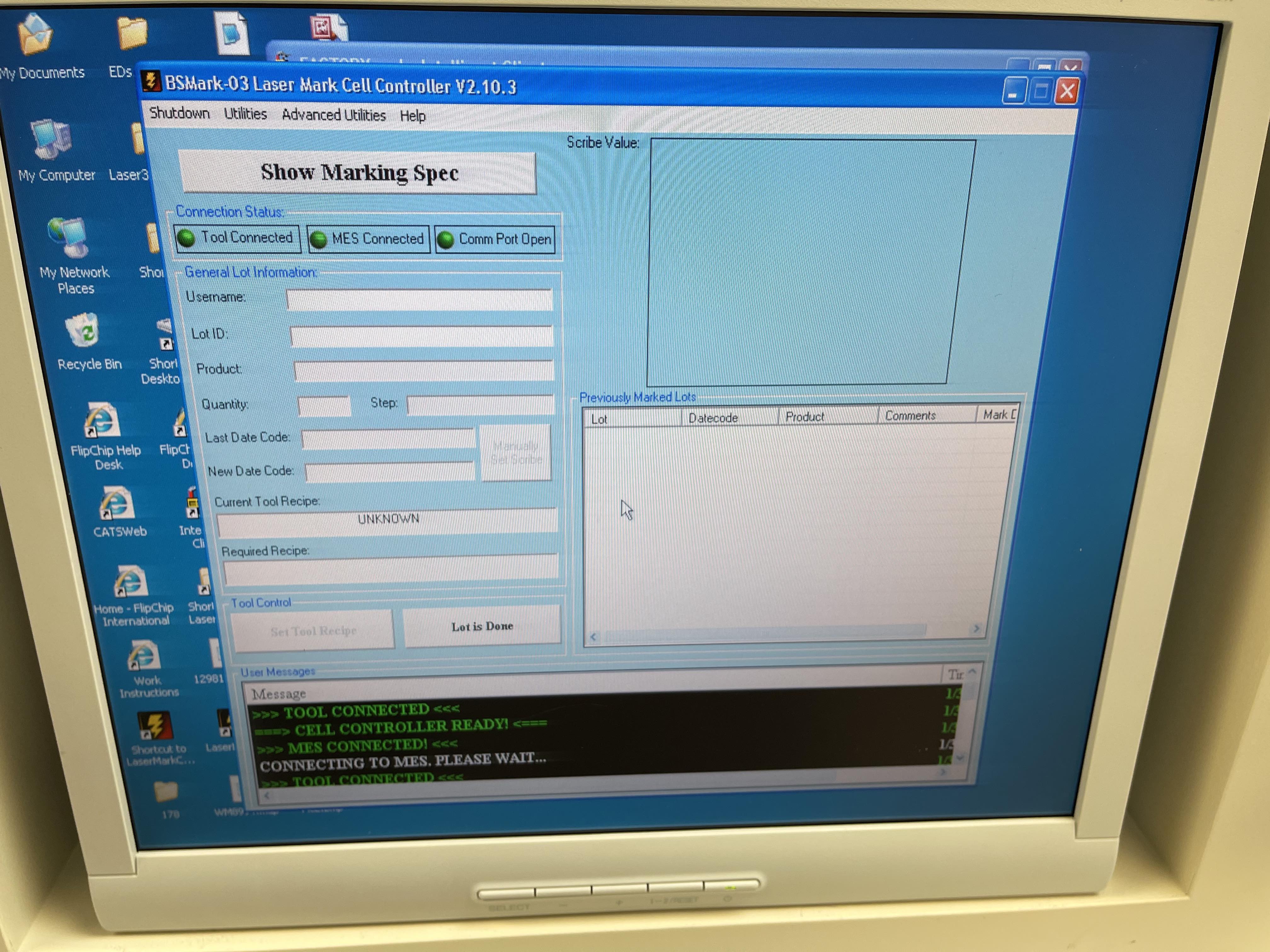 EO Technics CSM2000 CHIP SCALE LASER MARKER for sale