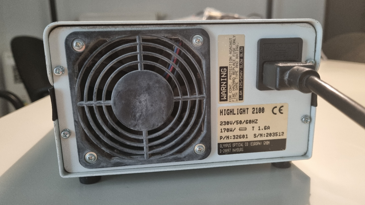 Olympus Highlight 2100 Cold light source with ring light for sale